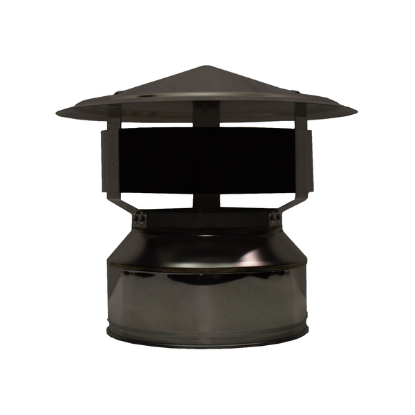 6" Room Sealed Flue Cowl, Stainless – Pivot Online