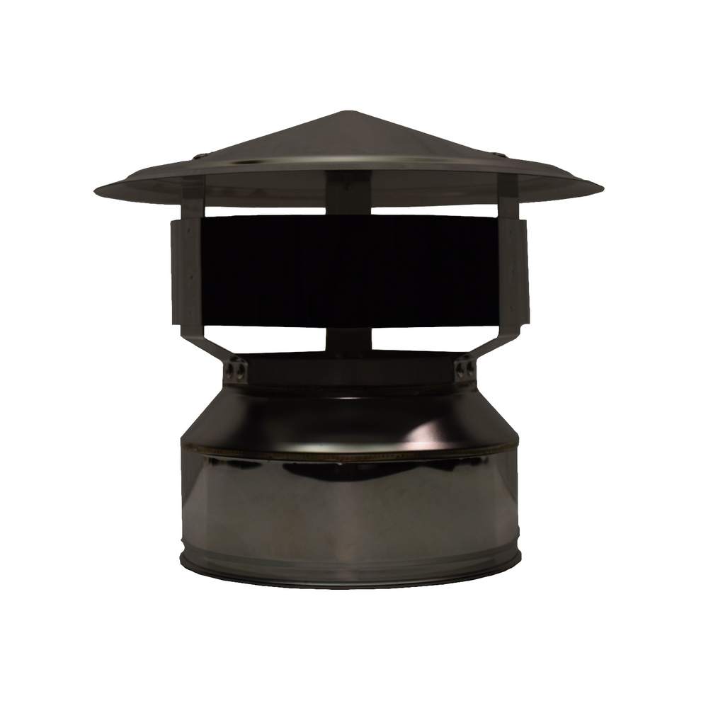 6" Room Sealed Flue Cowl, Stainless – Pivot Online