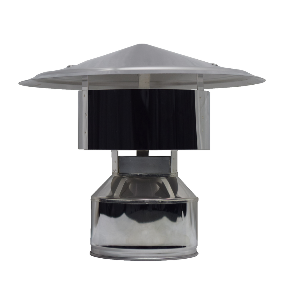 Pellet Fire Room Sealed Flue Vertical Cowl – Pivot Online
